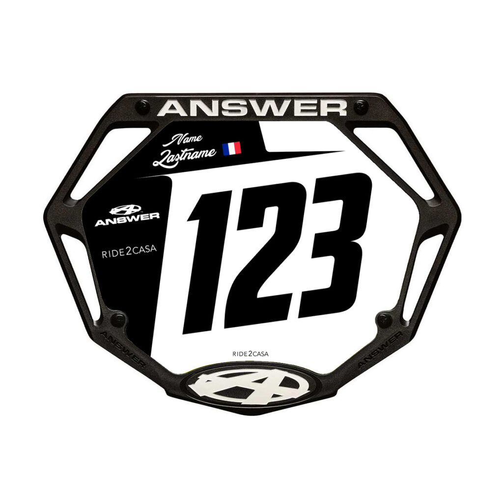 Shop - BMX Plate Custom sticker - Create personalized graphics - Ride2casa